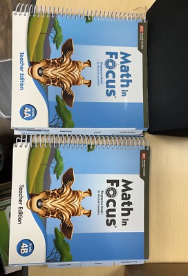 Math In Focus Curriculum: Teacher Edition 4A and 4B - 4th Grade | eBay