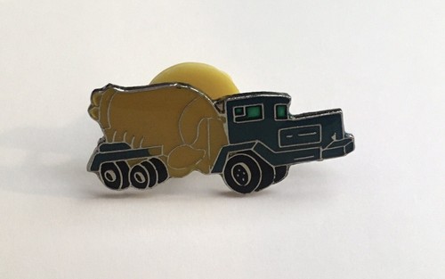 Cement Concrete Mixer Truck Hat Pin Vehicle Construction Lapel Tack Pin ...
