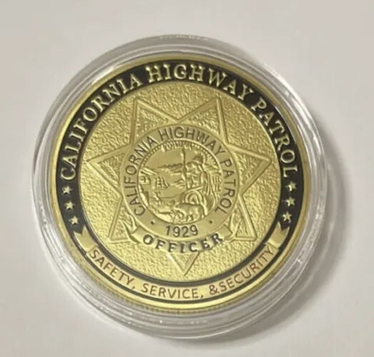CALIFORNIA HIGHWAY PATROL CHIP CHALLENGE COIN CHP (POLICE LAPD FBI | eBay