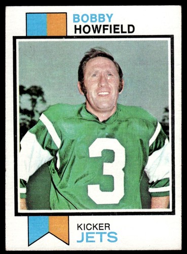 1973 TOPPS BOBBY HOWFIELD RC NEW YORK JETS #425 | eBay