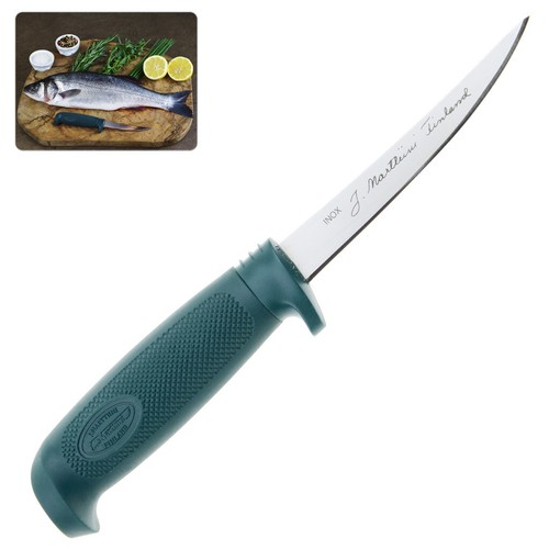 MARTTIINI Basic Filetiermesser inkl. Holster, Angel- und Fischmesser ...