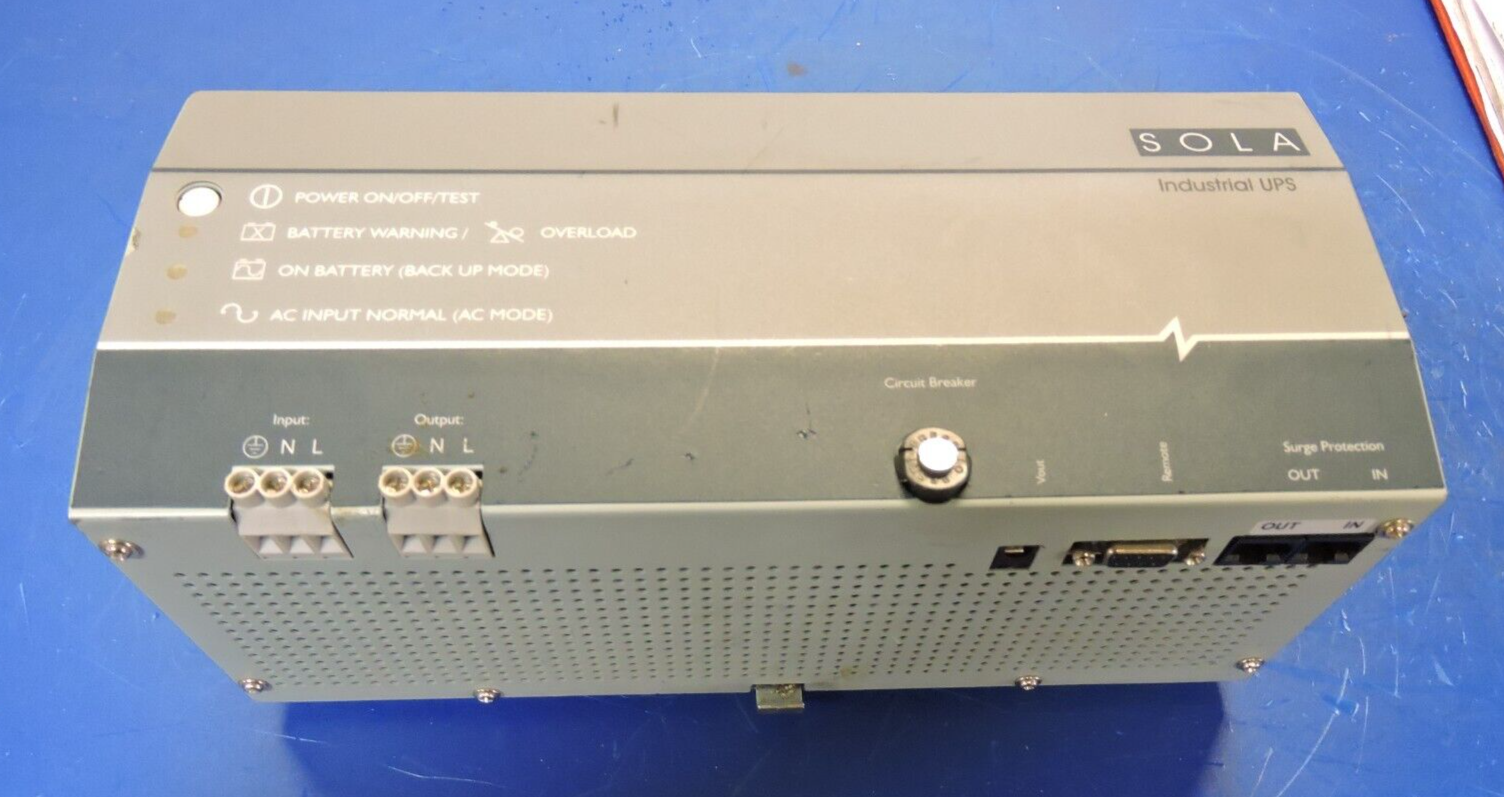 Sola Hevi-Duty SDU-500 Industrial Automation UPS Power Supply 500VA ...