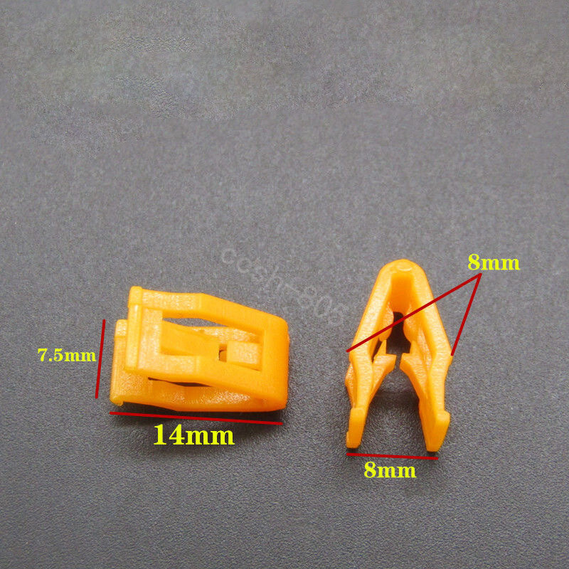 10 Pcs Car Center Console Radio Dash Panel Switch Bezel Clips For Ford ...