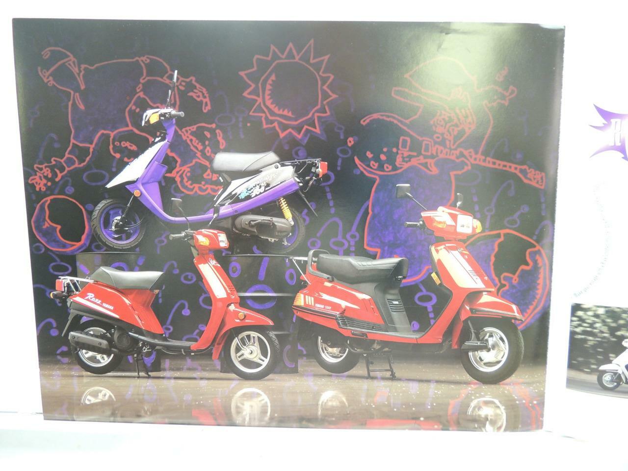 NOS 1995 Yamaha Scooters Riva 125 Jog Razz Brochure B7005 | eBay