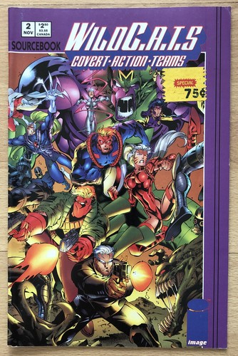 1994 Image Comics Wildcats Covert Action Teams Sourcebook #2 First ...