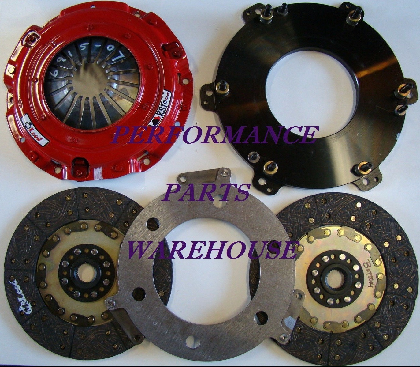 McLEOD RST TWIN DISC CLUTCH 800-HP MoPar HEMI 4-SPEED 18-SPLINE 130T ...