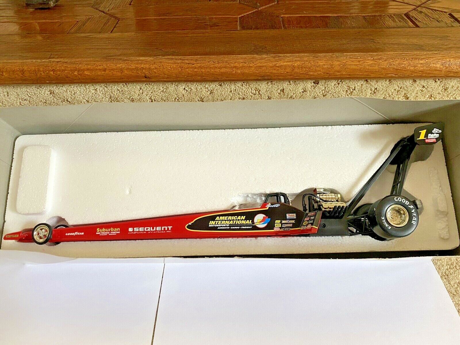 Racing Collectables Scott Kalitta 1 Of 7500 Top Fuel Dragster 1:24 ...