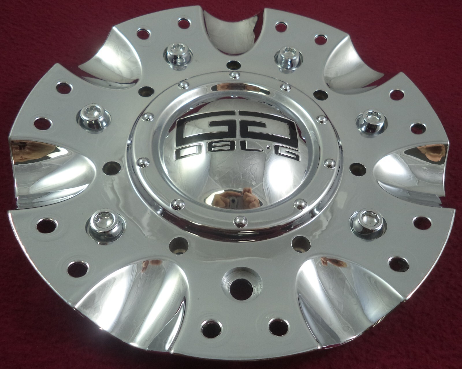 Double G Wheels Chrome Custom Wheel Center Cap # 329L657 / S509-91 (1 ...