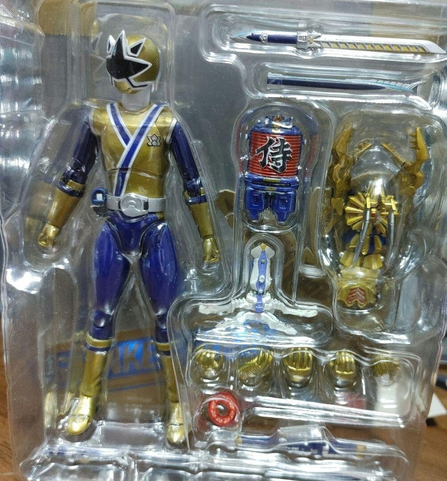 Power Rangers Samurai Sentai Shinkenger Shinken Gold S.H.Figuarts ...
