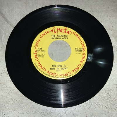 Amazing Rhythm Aces, Third Rate Romance / The End Is Not In, 7" 45rpm ...