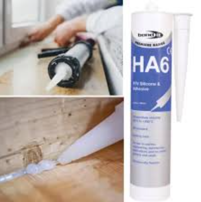 3x Bond It White HA6 RTV Silicone Sealant Marine Aquarium Safe Water ...