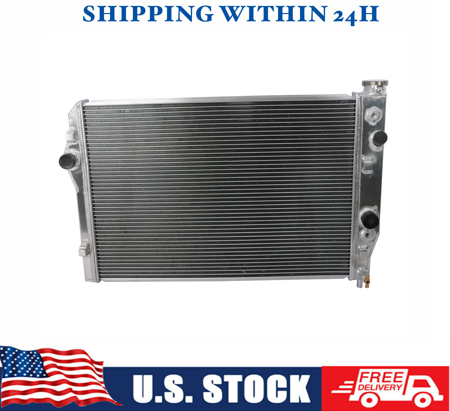 2ROW Aluminum Radiator For 1993-2002 Chevy Camaro Z28/Pontiac Firebird ...