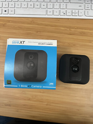 BLINK XT Battery Powered Home Security Camera w/ Box | eBay