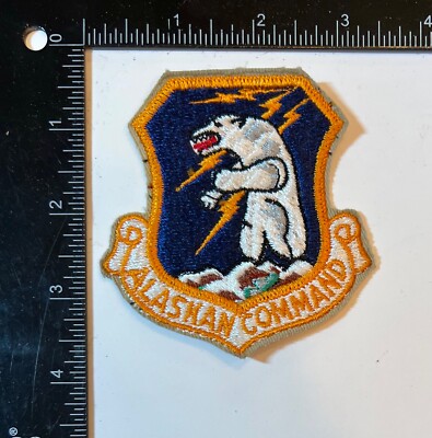 Cold War USAF US Air Force Alaskan Command Patch | eBay