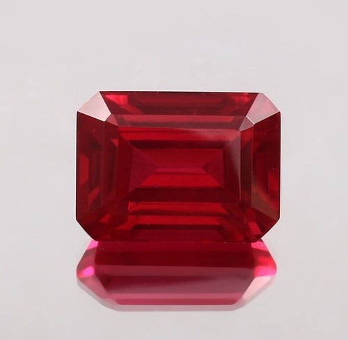 19.10 Cts Natural Mozambique Red Ruby Radiant Cut Certified Huge ...