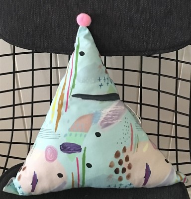 Triangle shaped cushion handmade by Nicola Rowland UK | eBay Australia