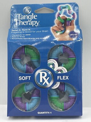 Rx Tangle Therapy Stress Relief Toy Therapeutic for ADHD Hand Muscles ...