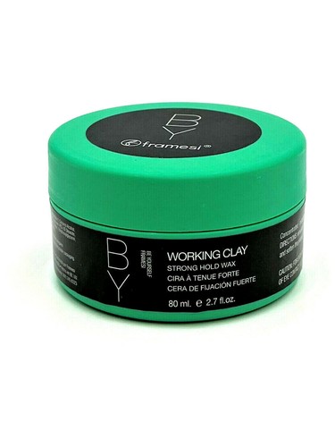 Framesi BY Working Clay Strong Hold Wax 2.7 oz 738884265405| eBay