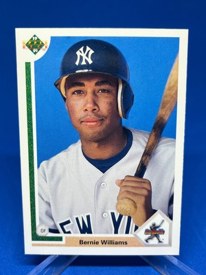 1991 Upper Deck 11 Bernie Williams New York Yankees SR Baseball Card | eBay