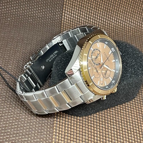 Citizen AN8204-59X Quartz Chronograph Stainless Steel Men's Sporty ...