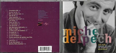 CD MICHEL DELPECH LES PLUS GRANDS SUCCES DE 2004 20T BEST OF TRES BON ...