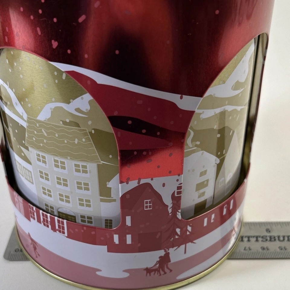 STOCKMEYER Musical Spinning Tin. 'It's Beginning To Look Alot Like ...