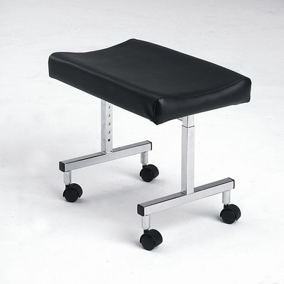 Height adjustable padded leg rest foot stool footstool mobility aid ...