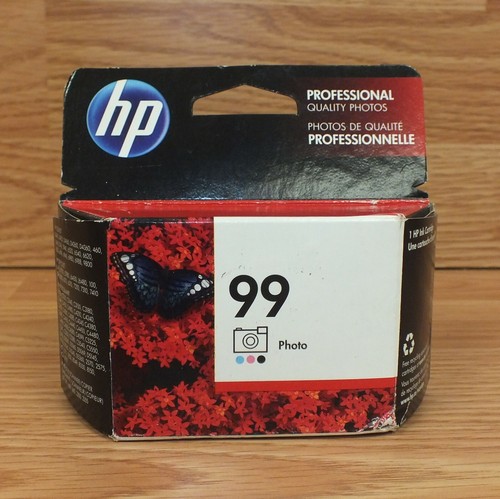 Genuine HP 99 (C9369WN) Option 140 Tri-Color Ink Cartridge in Box *READ ...
