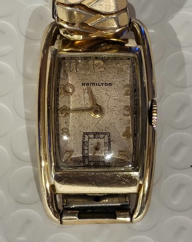 Vintage Hamilton Sutton Watch 14K Gold Filled 980 | eBay