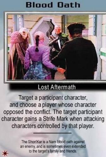 Babylon 5: Blood Oath [Ungraded] from set Deluxe Edition B5 Precedence ...