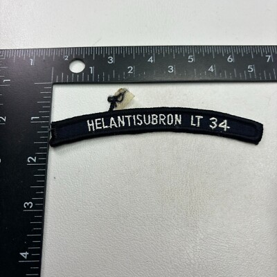 US Navy Helicopter Anti-Submarine Squadron Lt HELANTISUBRON LT 34 Tab ...