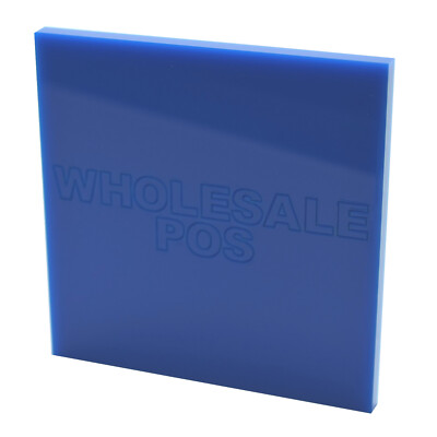 3mm & 5mm Blu 751 perspex Acrilico Foglio Plastica A5, A4 & A3,3 ...