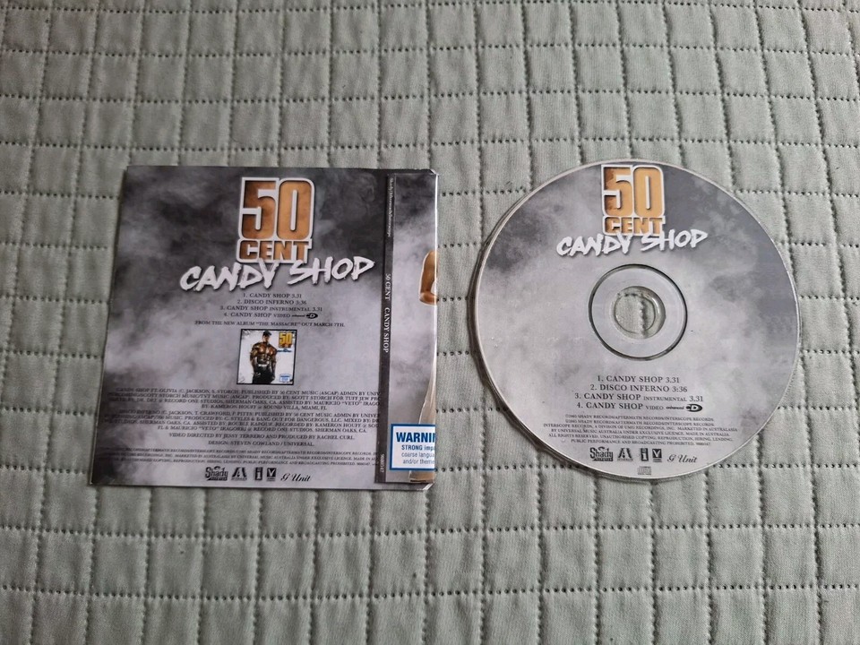 50 Cent - Candy Shop Single Rap/Hip-Hop (Artwork And CD Only) | eBay