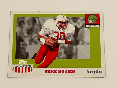 2005 Topps All American Retired Football - Mike Rozier - Nebraska ...