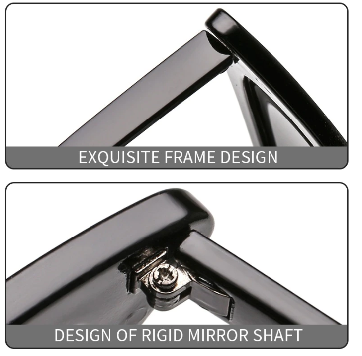 Retro Triangle Cat Eye Sunglasses | Cateye Sunglasses | Retro ...