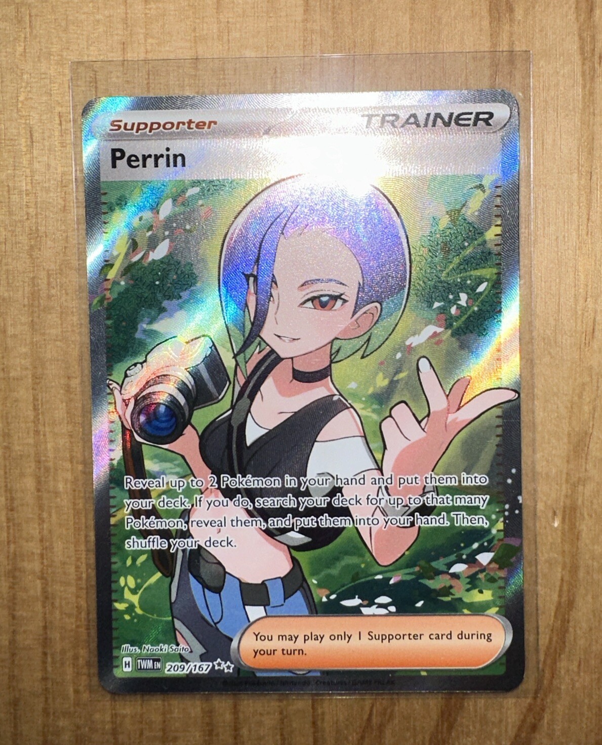 Pokemon - Perrin - 209/167 - SV06: Twilight Masquerade (TWM) | eBay