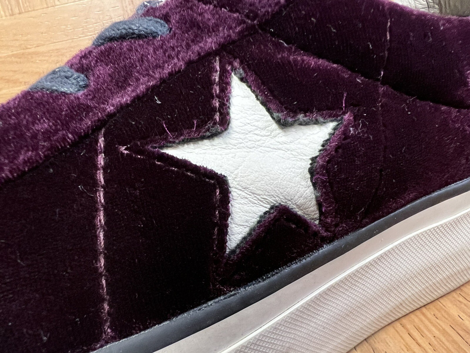 Size 9 - Converse One Star Platform Velvet Ox Dark Sangria W for sale ...