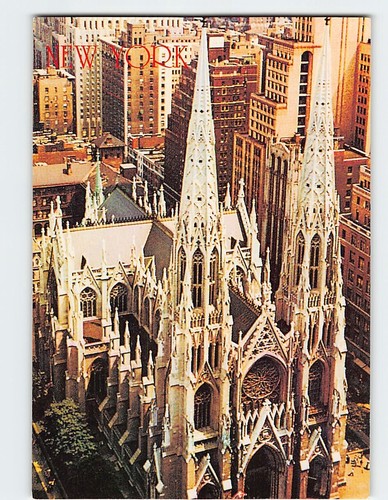 Postcard St. Patrick's Cathedral New York City New York USA | eBay