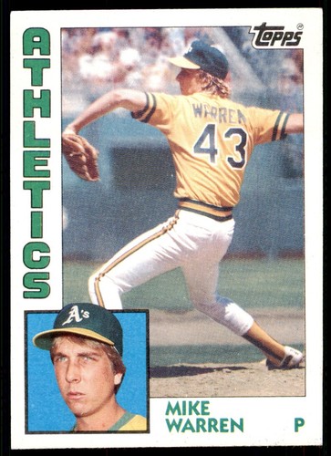 1984 Topps #338 Mike Warren | eBay