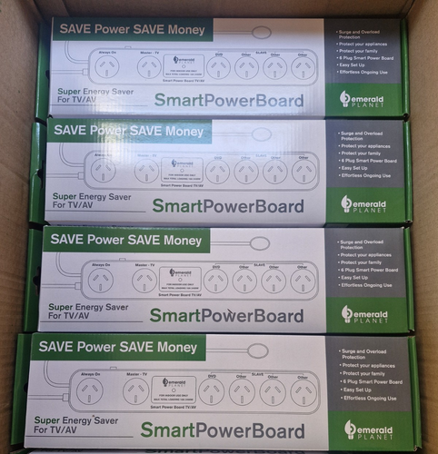 4 Emerald Planet Smart Energy Saving IR Receiver TV Power Board Surge ...