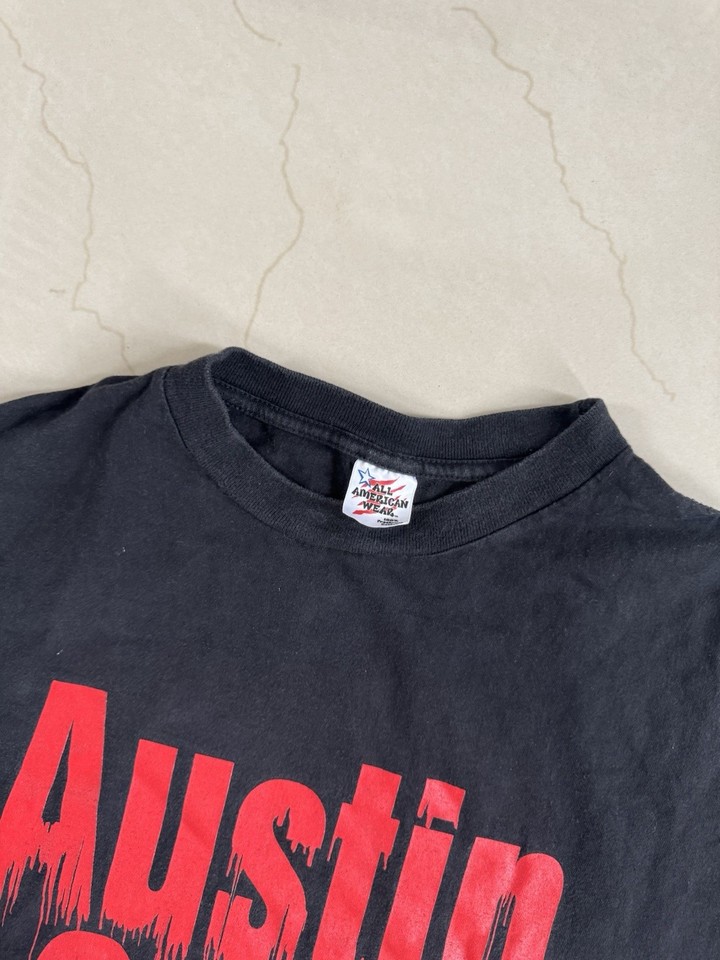 Vtg Stone Cold Steve Austin Blood From A Stone WWF T Shirt RARE Large ...