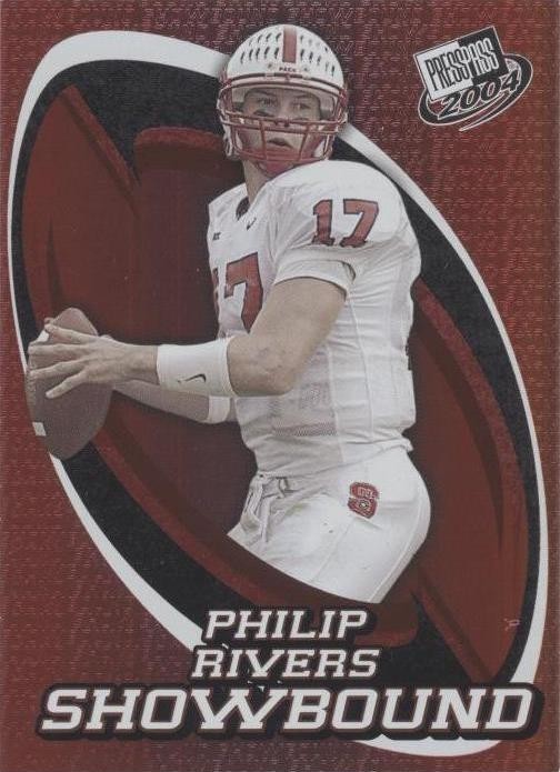 2004 Press Pass - Showbound Philip Rivers #SB 7 (RC) for sale online | eBay