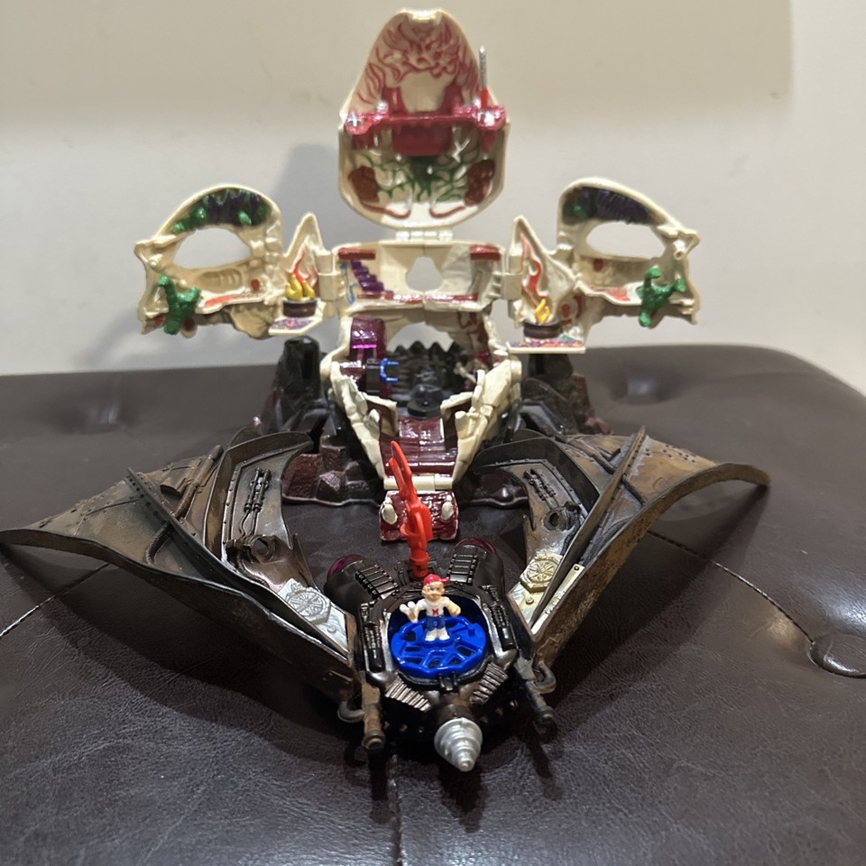 Mighty Max Mega Heads SKULL MASTER Playset - Almost Complete - Bluebird ...