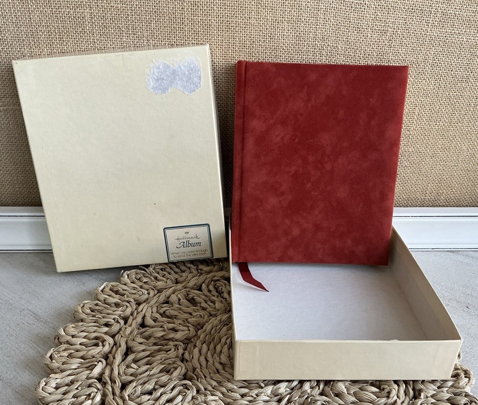 Vintage Hallmark Journal Diary With Box Burnt Rust/Orange 1980’s NIB | eBay