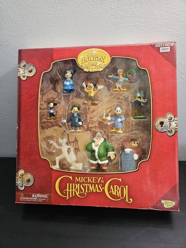 Vtg Disney Holiday Mickey's Christmas Carol Set Of 10 Memory Lane ...