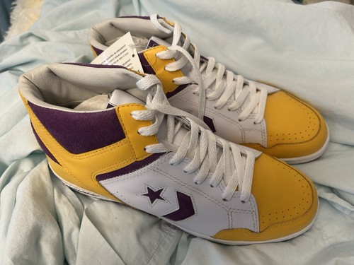 NEW 1986 CONVERSE WEAPON Sneakers Size 11 LAKERS Magic Johnson Jordan ...