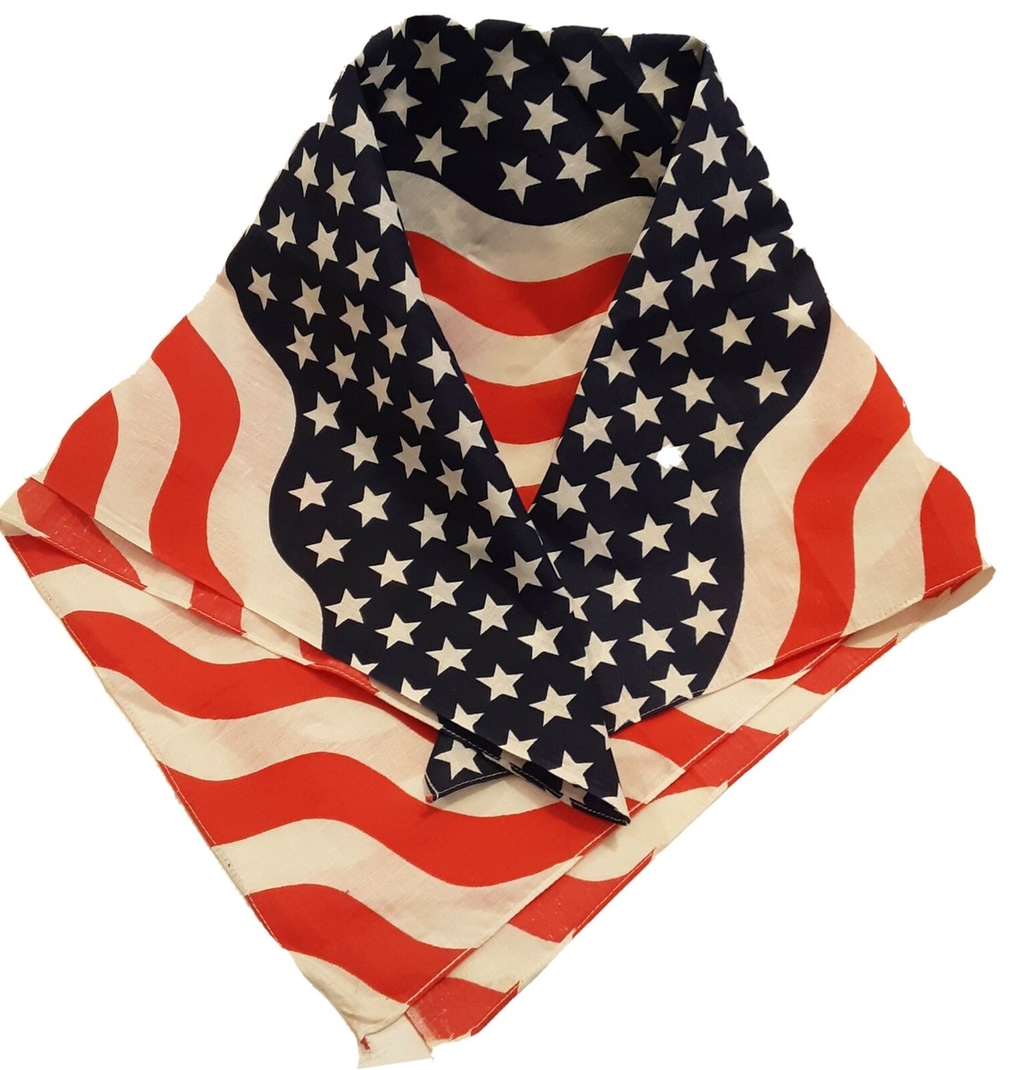 American Flag Cotton Scarf