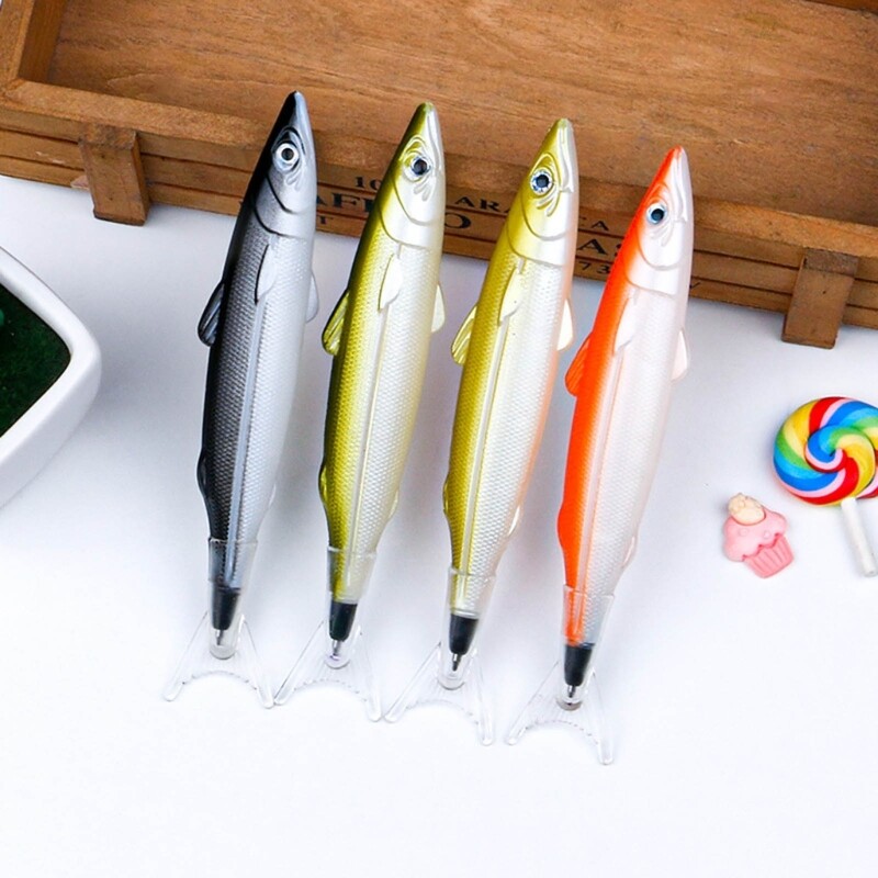 Fishing Pens 0.5mm Realistic Decoration Party Halloween Christmas Gifts ...