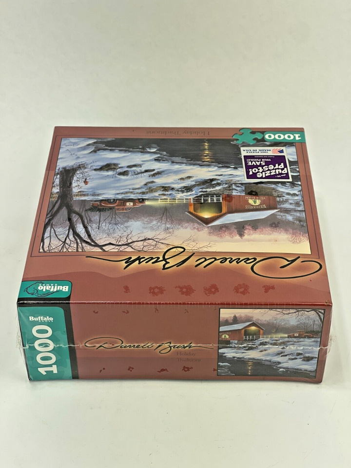 Darrell Bush Holiday Traditions - 1000 pc Jigsaw Puzzle - Buffalo Games ...