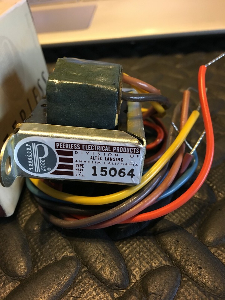 Peerless Transformer from Altec Lansing 15064 *NEW OLD STOCK* | eBay